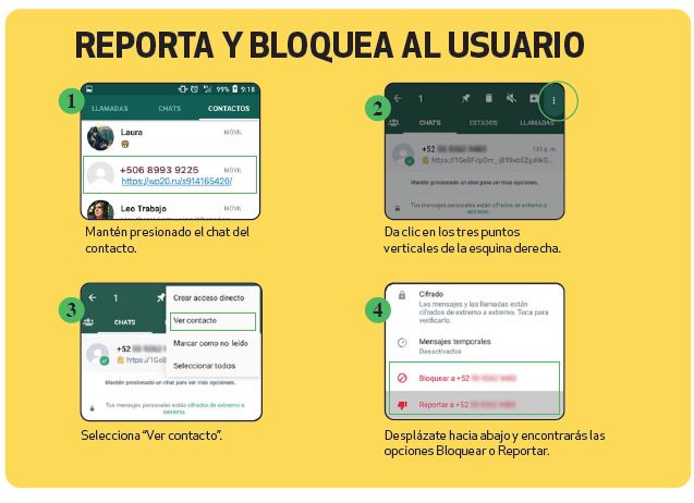Tips para cuidarte de las estafas por WhatsApp